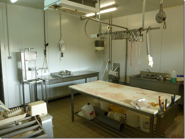 The local butcher and a 14 month old bull carcass – Grasspunk Farm